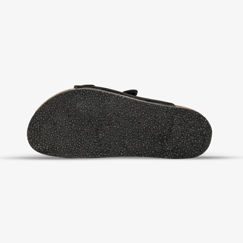 AMBASSADOR SANDAL - JET BLACK – TEZZO